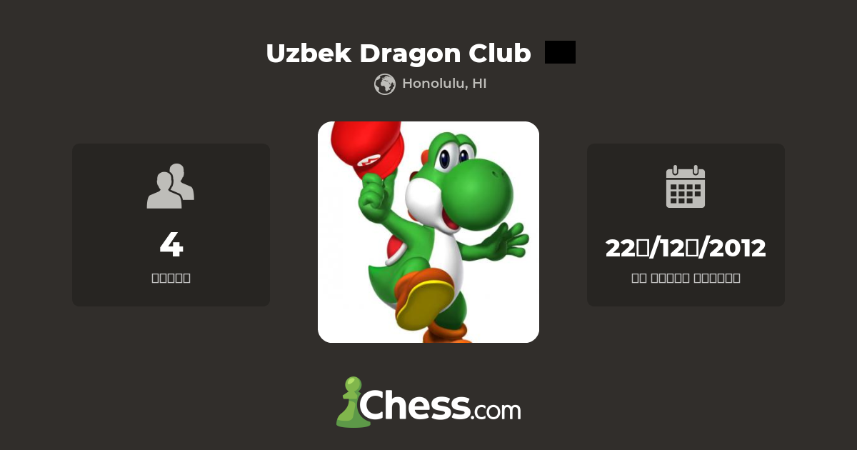 Uzbek Dragon Club-نادي الشطرنج - Chess.com