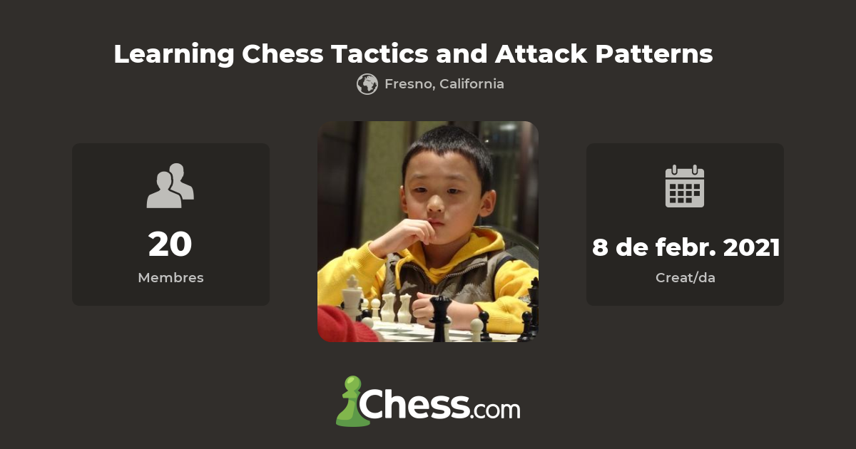 Learning Chess Tactics and Attack Patterns - Club d'escacs - Chess.com