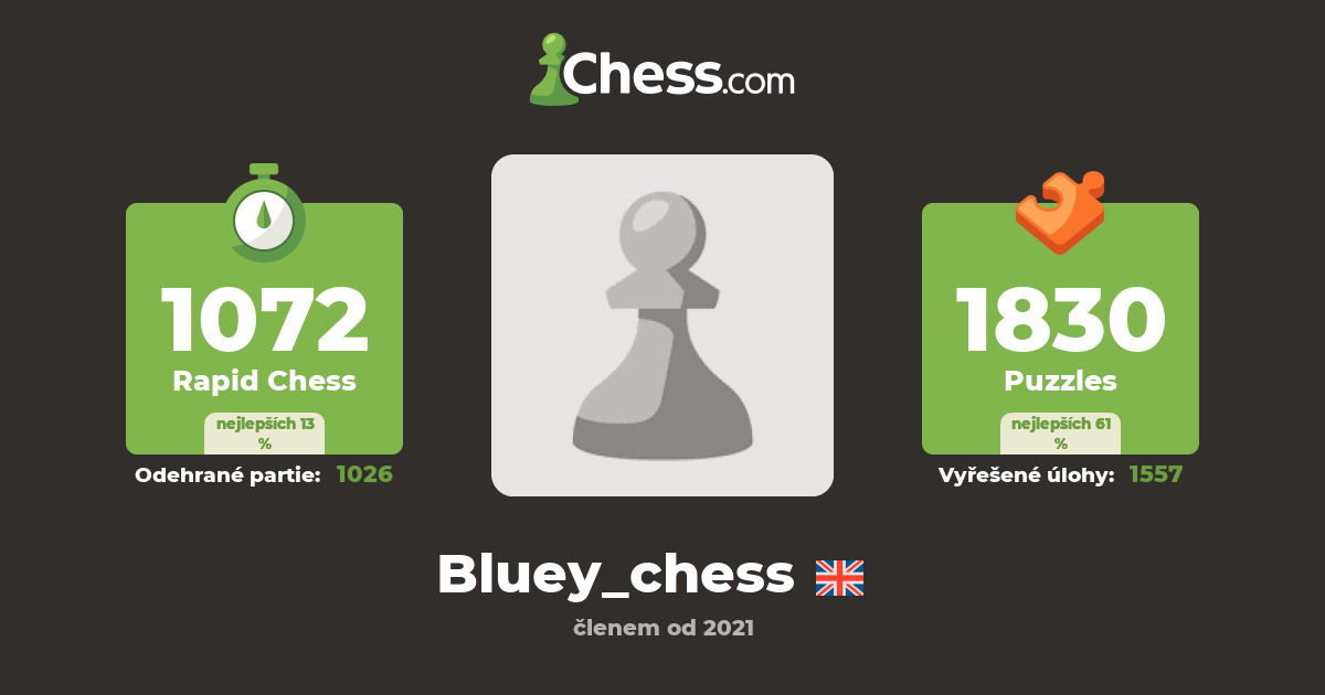 Bluey_chess – šachový profil - Chess.com