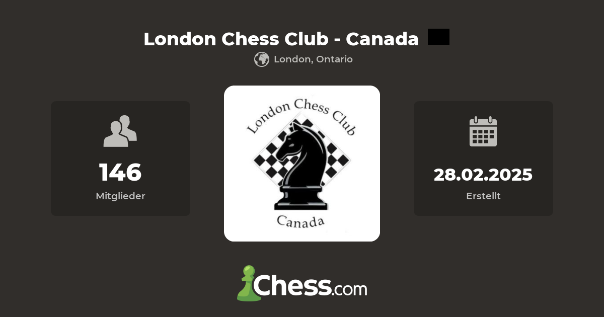 London Chess Club - Canada - Schachclub - Chess.com