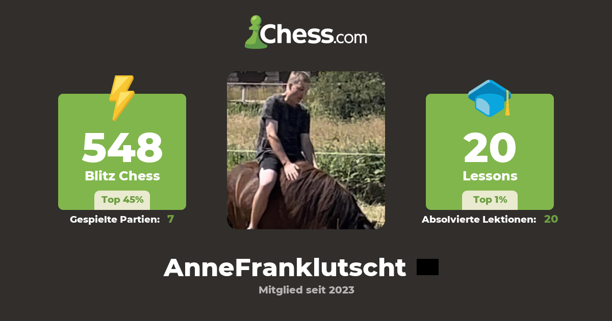 Tim Sauer (AnneFranklutscht) - Profil - Chess.com