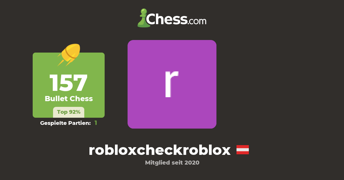 roblox check roblox (robloxcheckroblox) - Profil - Chess.com