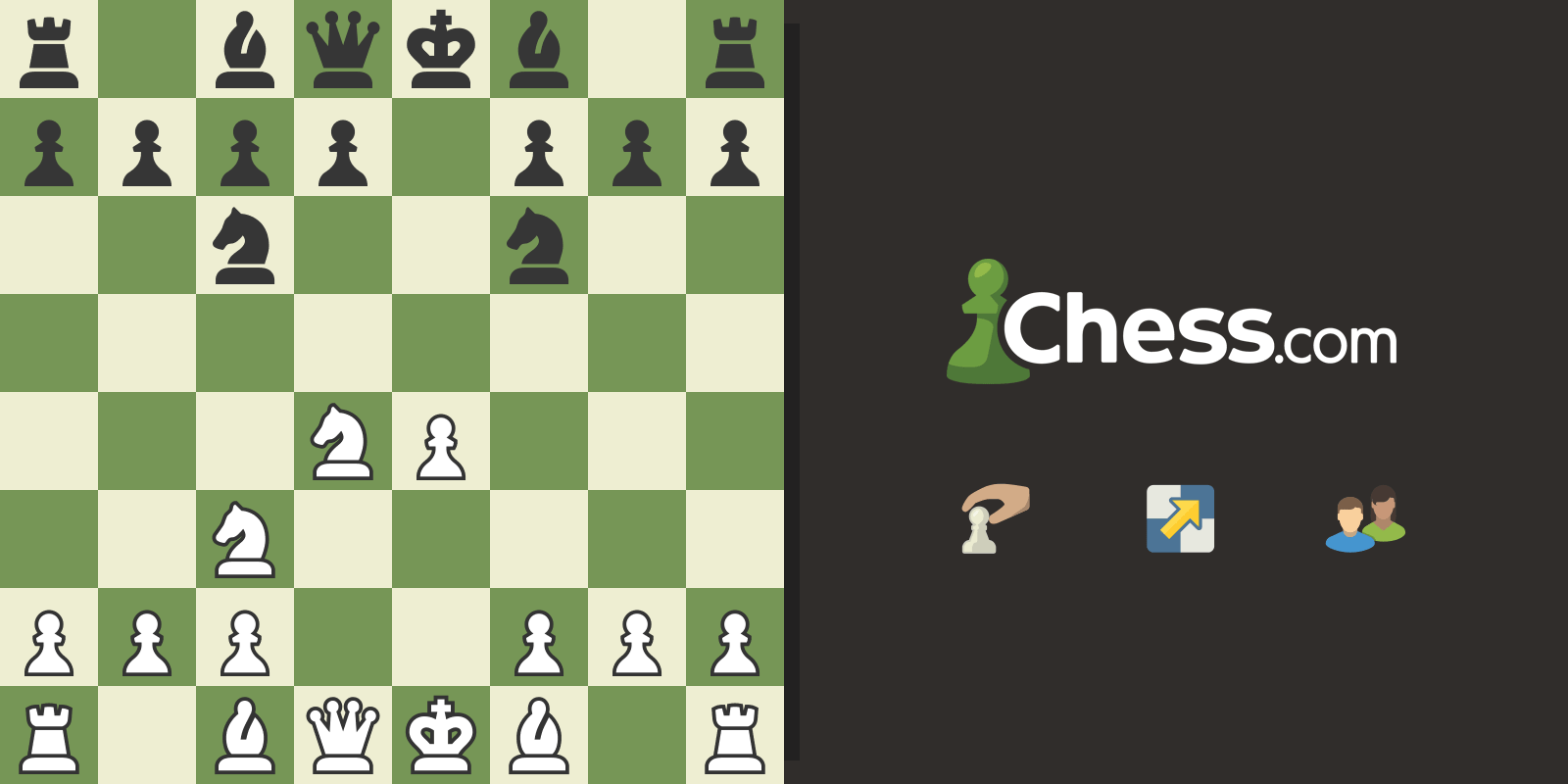 Four Knights Game: Scotch Variation Accepted, 5.Nxd4 - Chess Openings ...