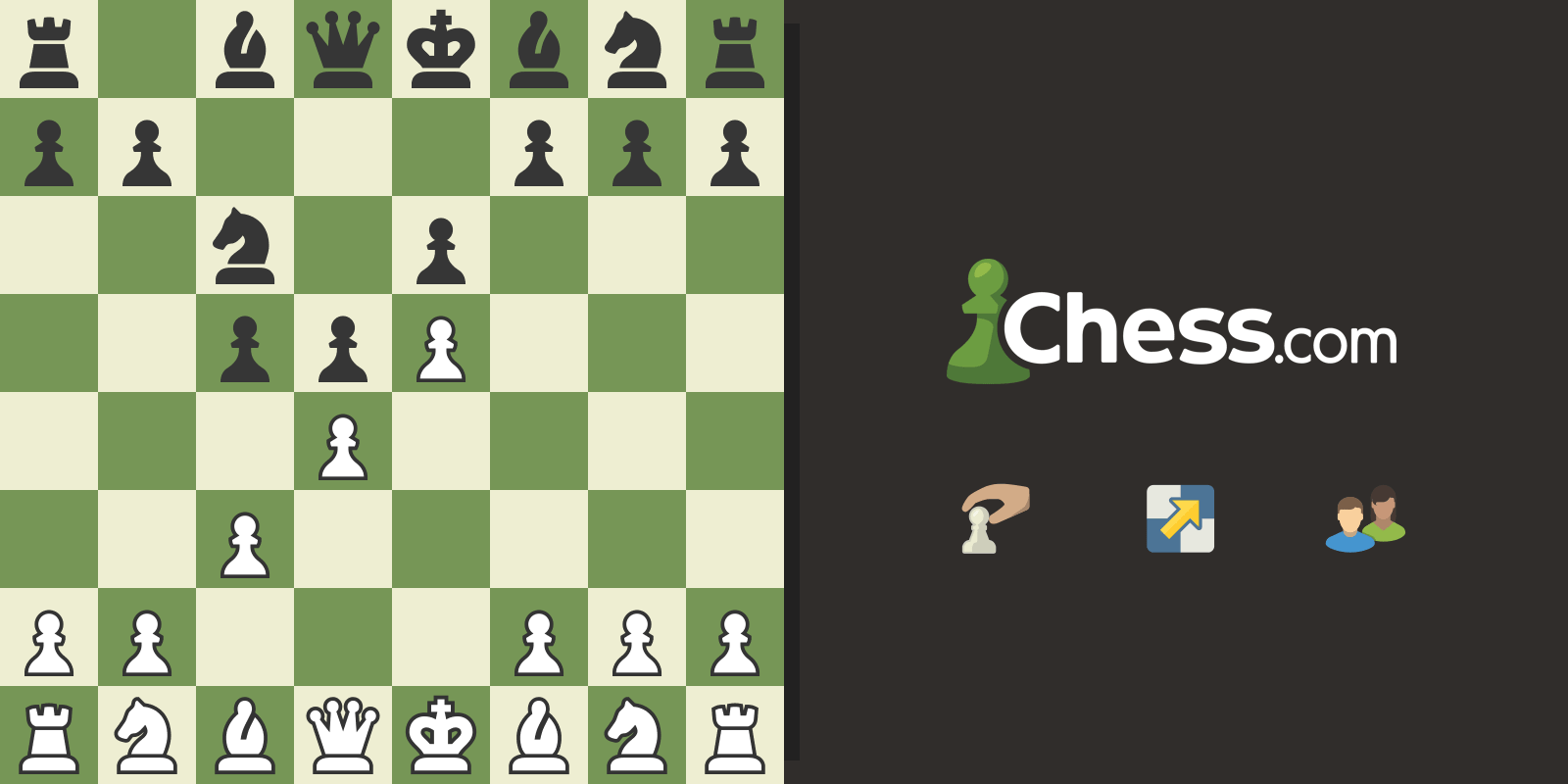 French Defense: Advance Variation, 3...c5 4.c3 Nc6 - Chess Openings ...