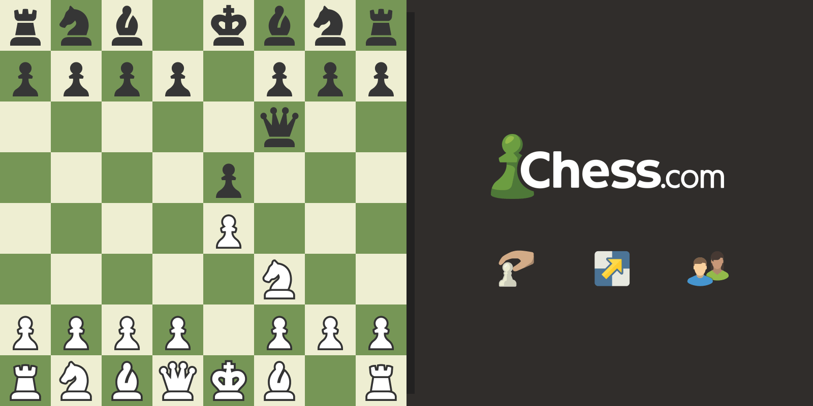 King's Pawn Opening: King's Knight, McConnell Defense - Chess Openings ...