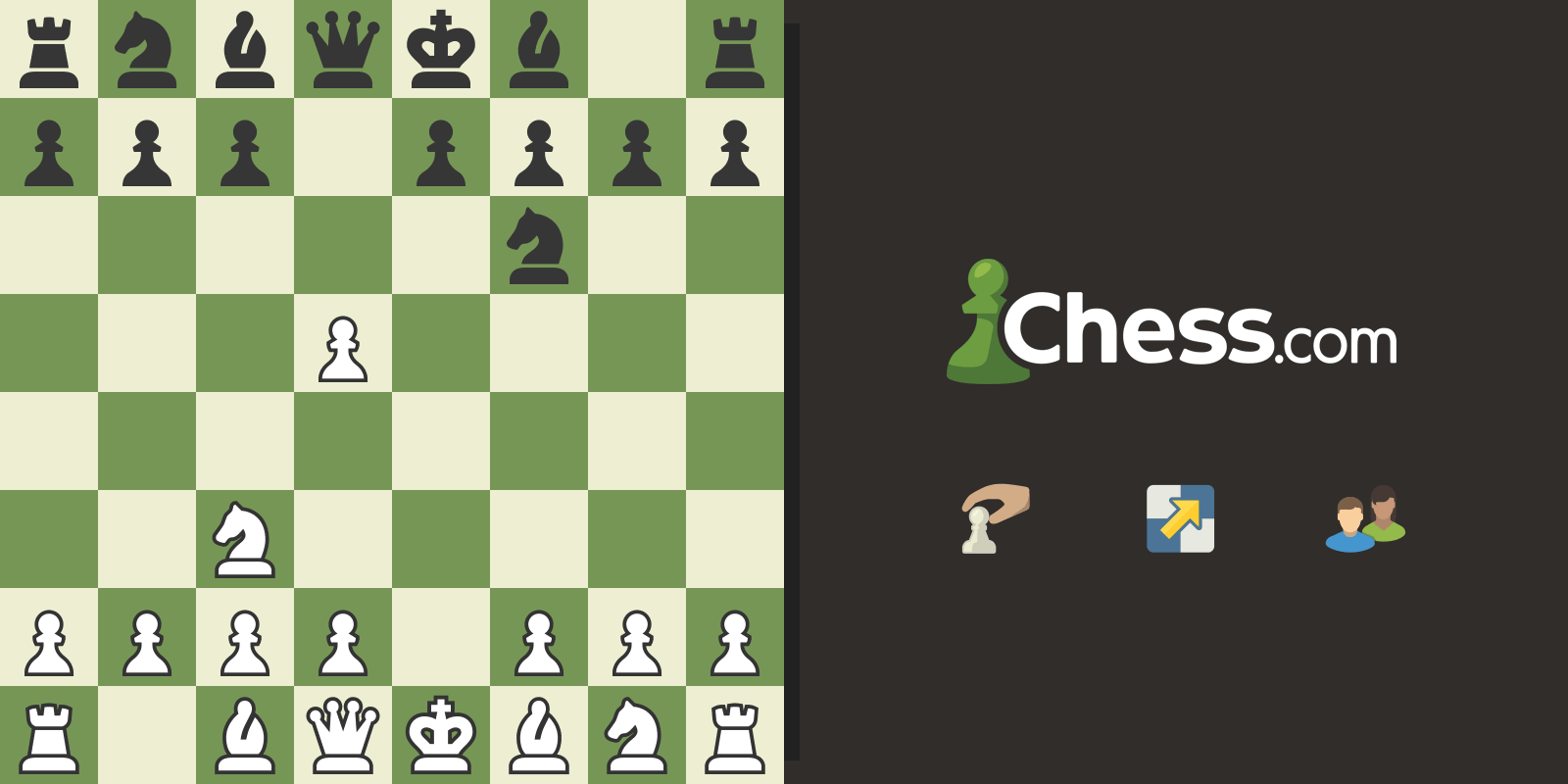 Alekhine's Defense: Scandinavian Variation, 3.exd5 - Chess Openings ...