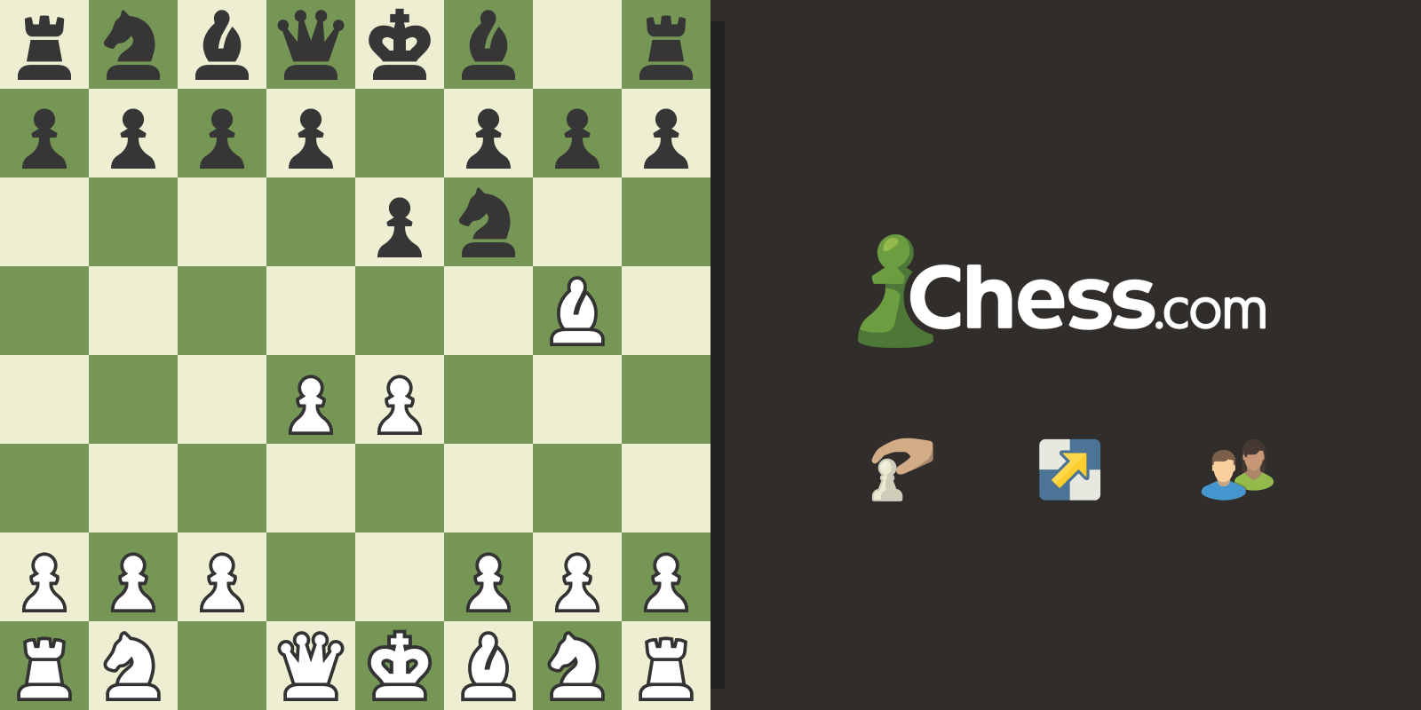 Trompowsky Attack: Classical, Big Center Variation - Chess Openings ...