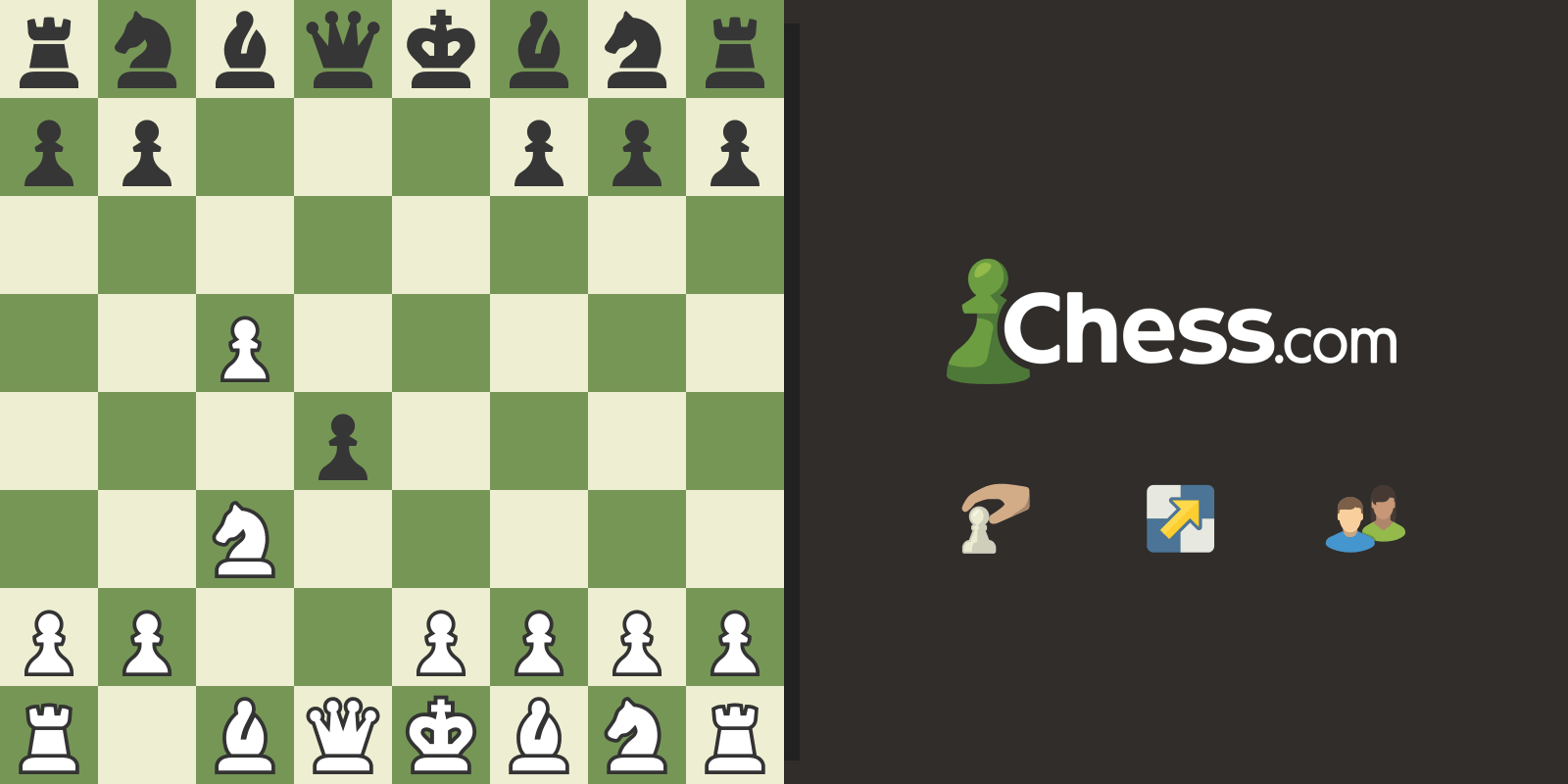 Tarrasch Defense: 4.cxd5 exd5 5.dxc5 d4 - Chess Openings - Chess.com