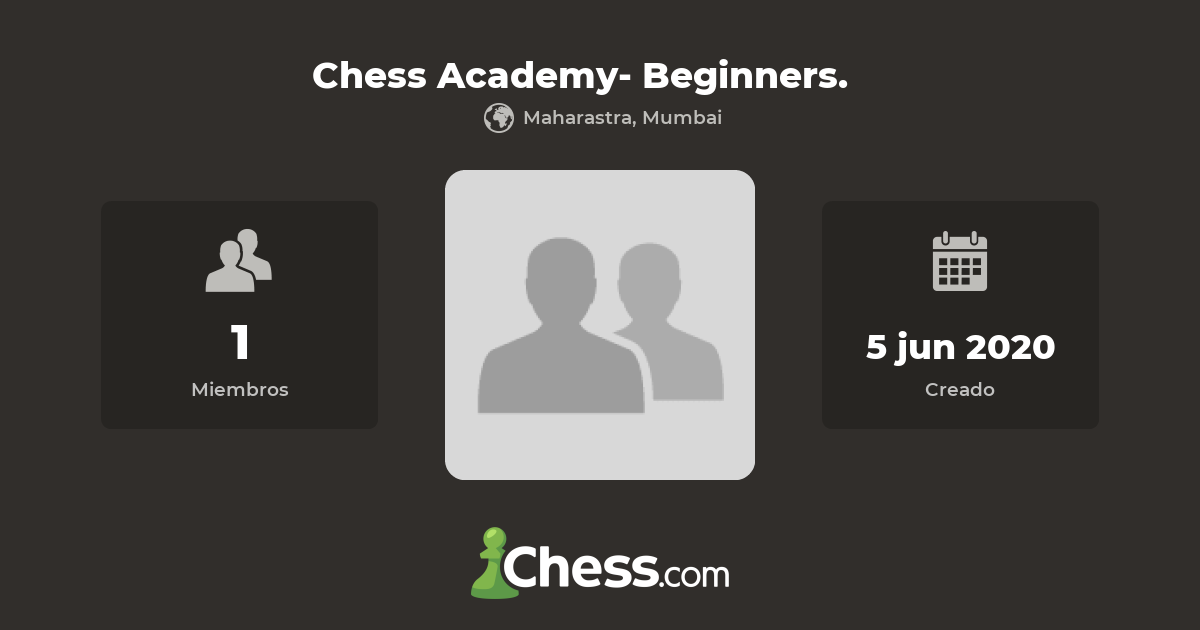 Chess Academy- Beginners. - Club de ajedrez - Chess.com