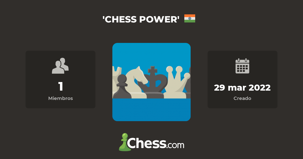 'CHESS POWER' - Club de ajedrez - Chess.com