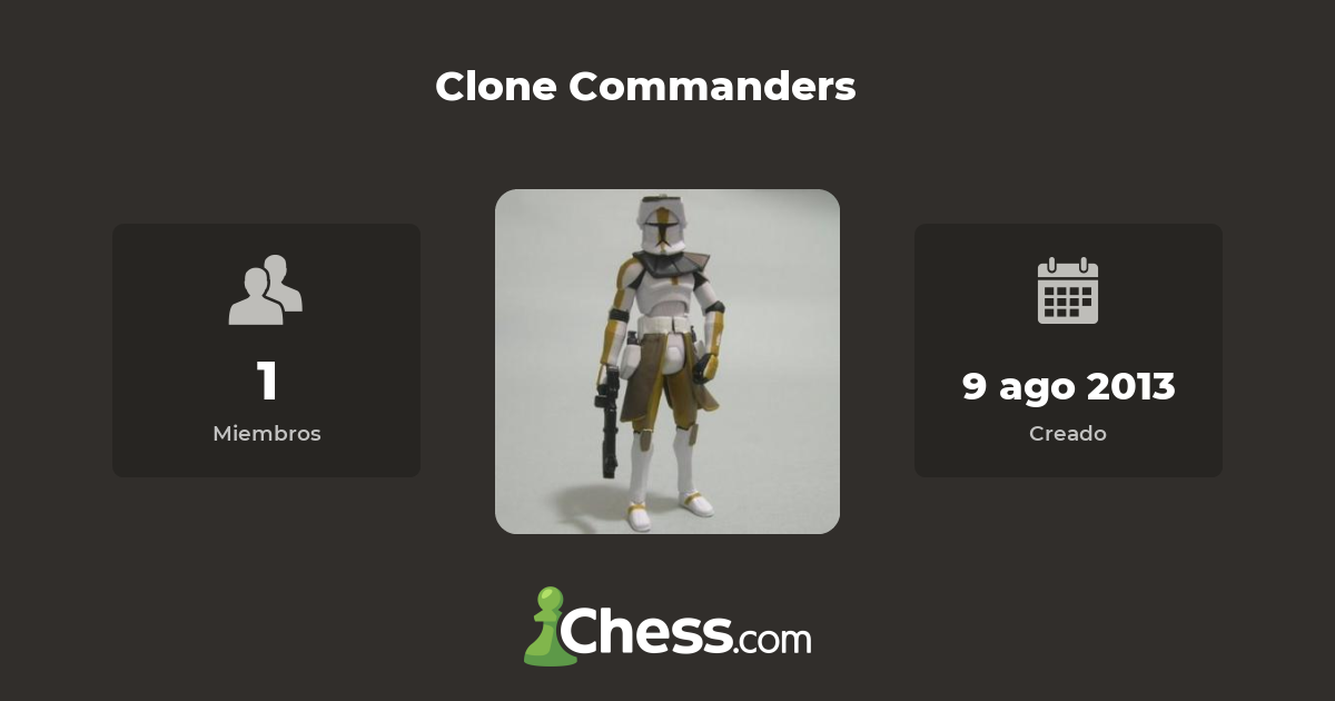 Clone Commanders - Club de ajedrez - Chess.com