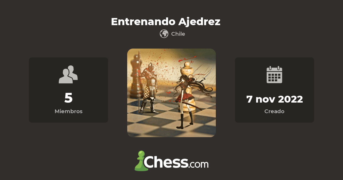 Entrenando Ajedrez - Club de ajedrez - Chess.com