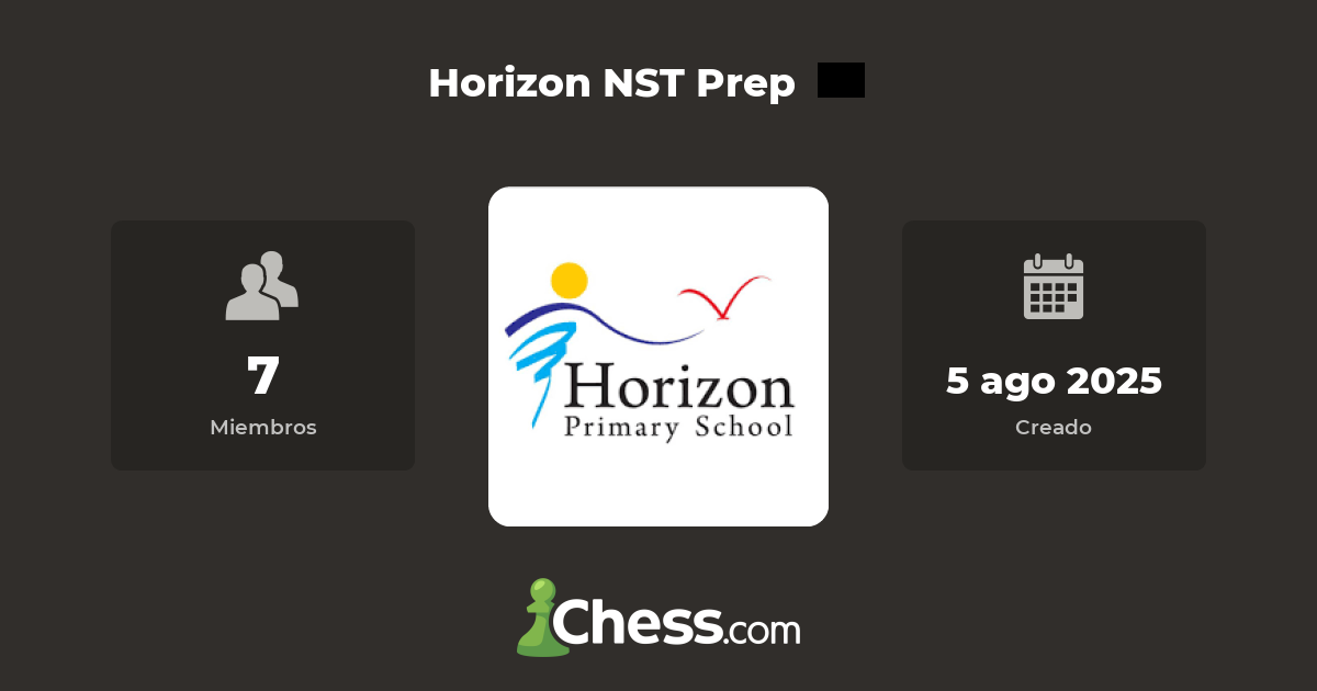 Horizon NST Prep - Club de ajedrez - Chess.com
