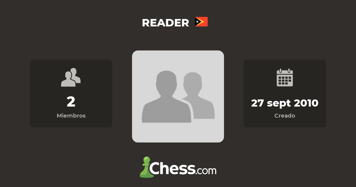 READER - Club de ajedrez - Chess.com