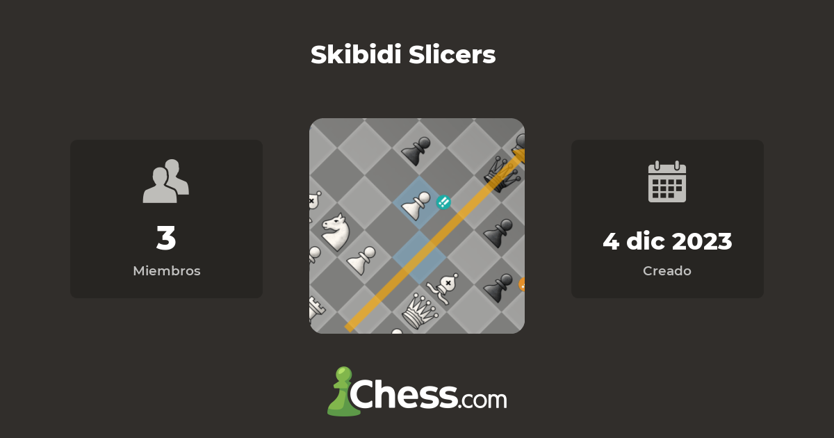 Skibidi Slicers - Club de ajedrez - Chess.com