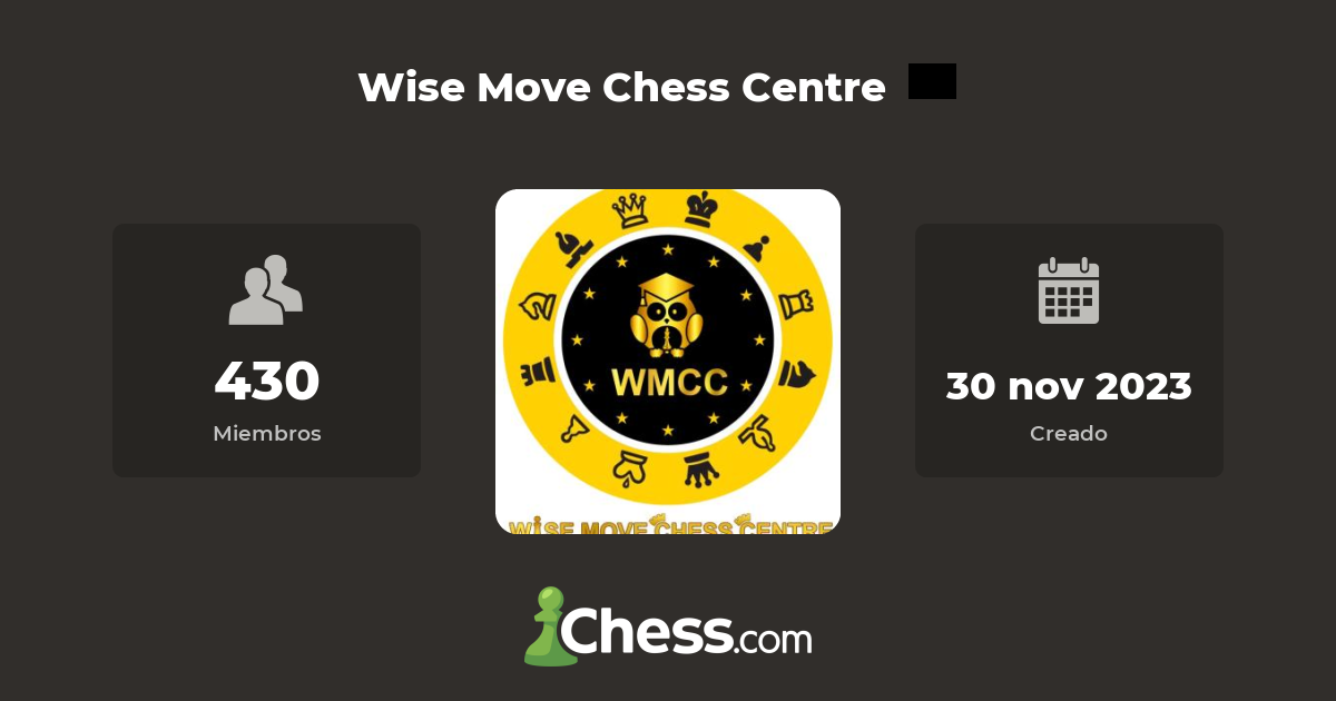Wise Move Chess Centre - Club de ajedrez - Chess.com