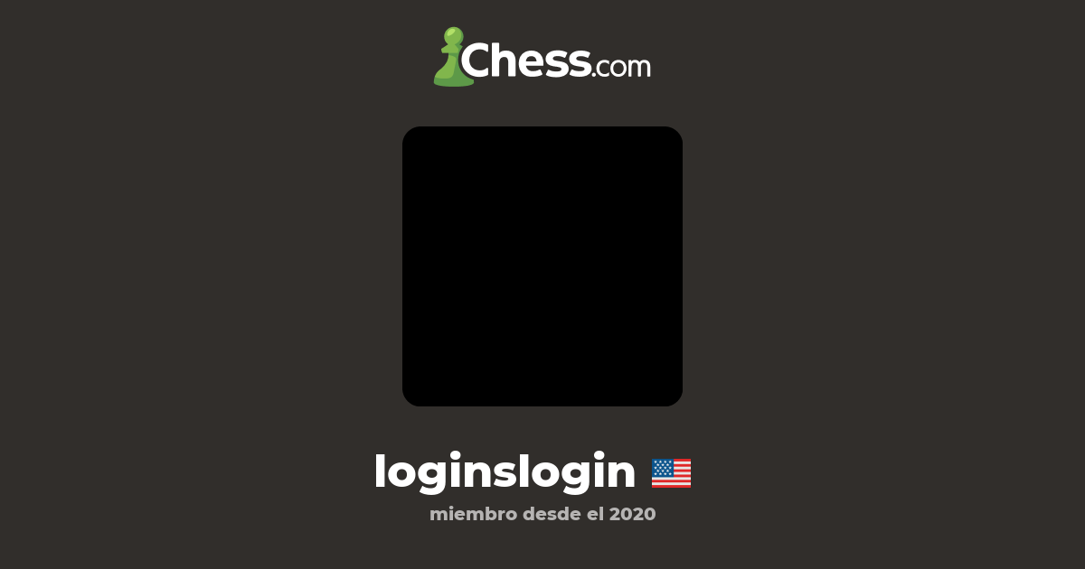 loginslogin - Perfil de Ajedrez - Chess.com