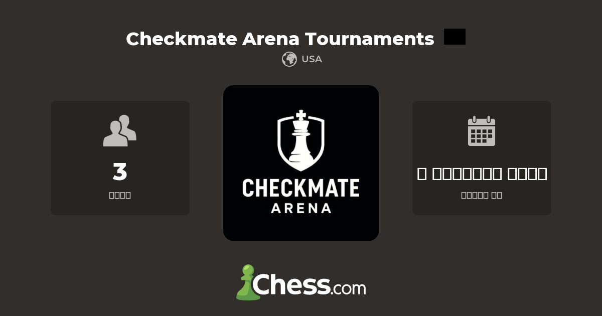Checkmate Arena Tournaments - باشگاه شطرنج - Chess.com