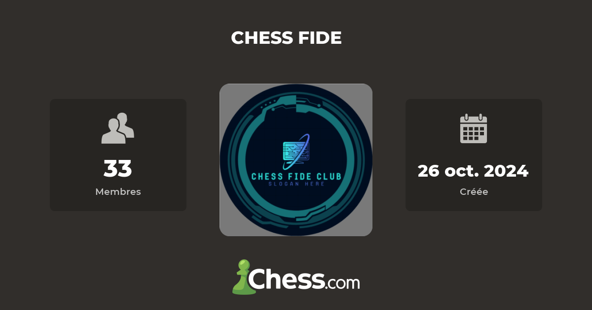 CHESS FIDE - Club d'échecs - Chess.com