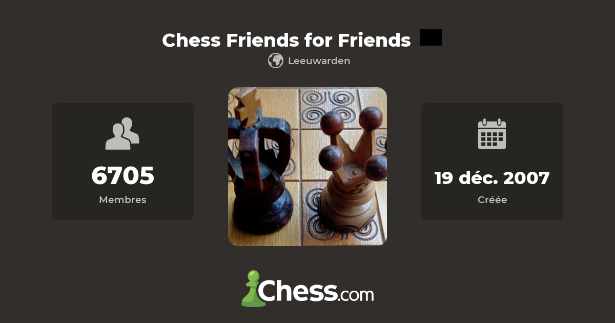 Chess Friends for Friends - Club d'échecs - Chess.com