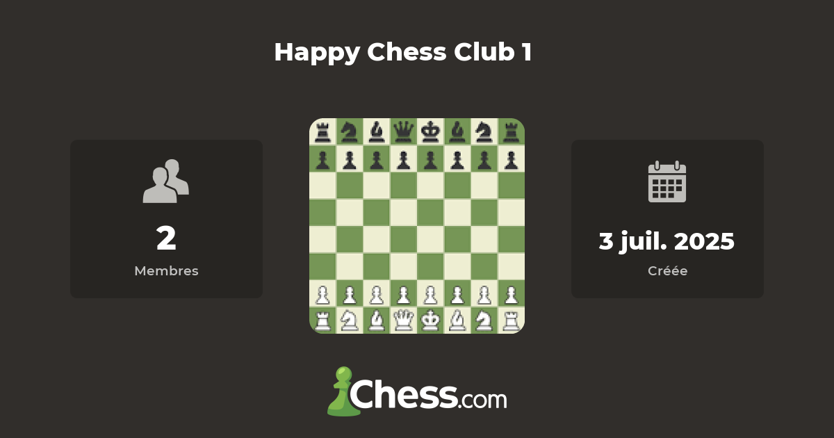 Happy Chess Club 1 - Club d'échecs - Chess.com