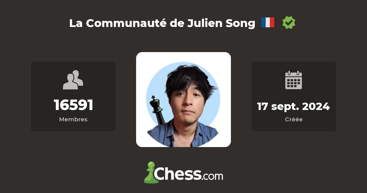 La Communauté de Julien Song - Club d'échecs - Chess.com