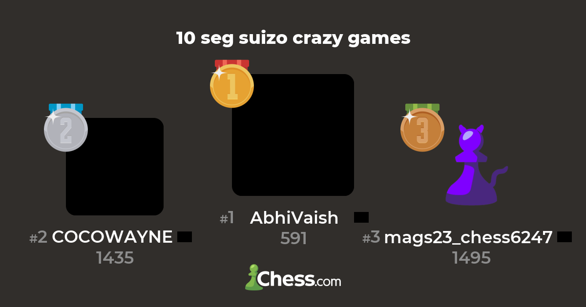 10 seg suizo crazy games - Turnamen Catur Langsung - Chess.com