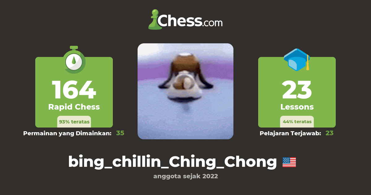 Bao Nguyen (bing_chillin_Ching_Chong) - Profil Catur - Chess.com