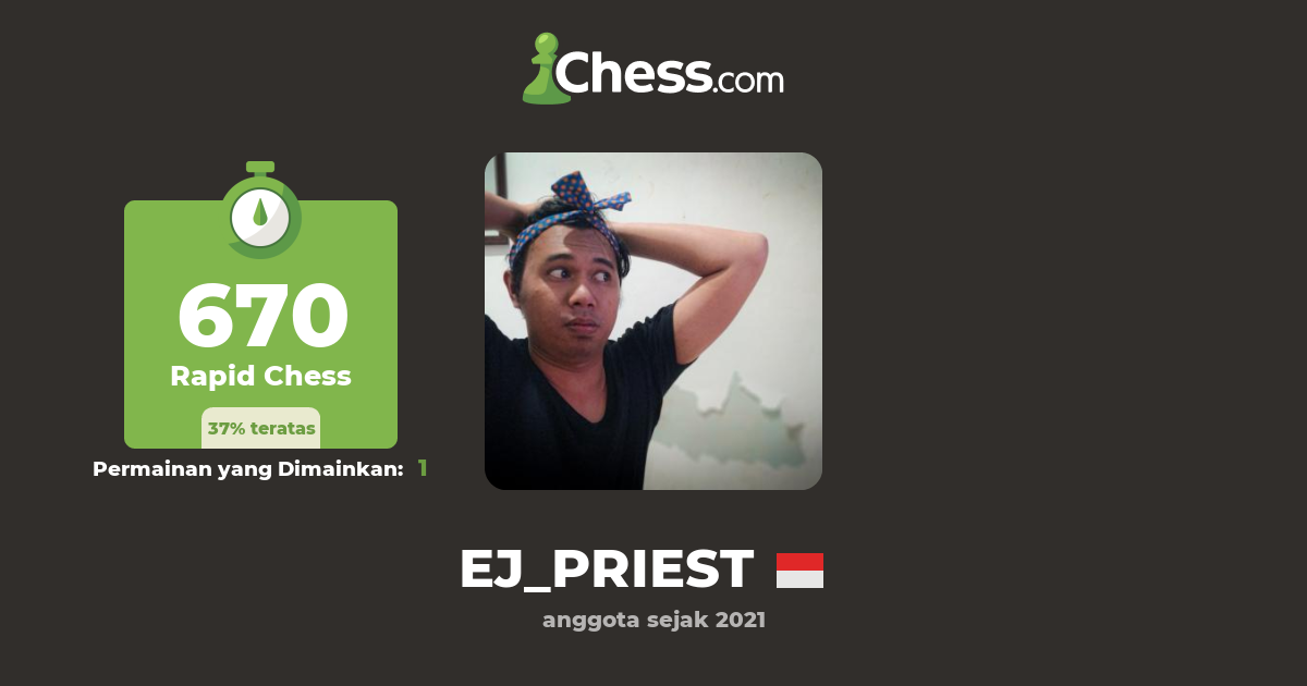 EJ PRIEST (EJ_PRIEST) - Profil Catur - Chess.com