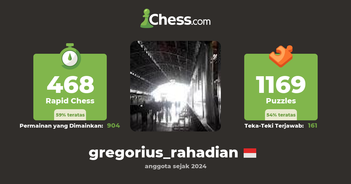 Gregorius Rahadian (gregorius_rahadian) - Profil Catur - Chess.com