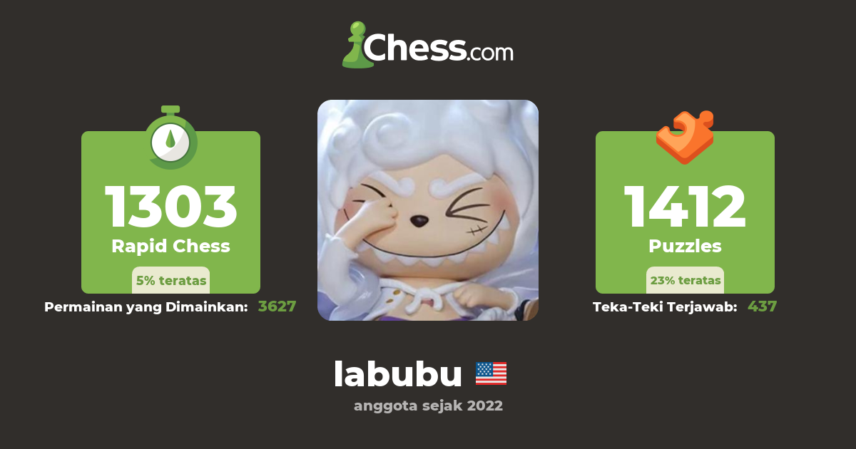 labubu - Profil Catur - Chess.com
