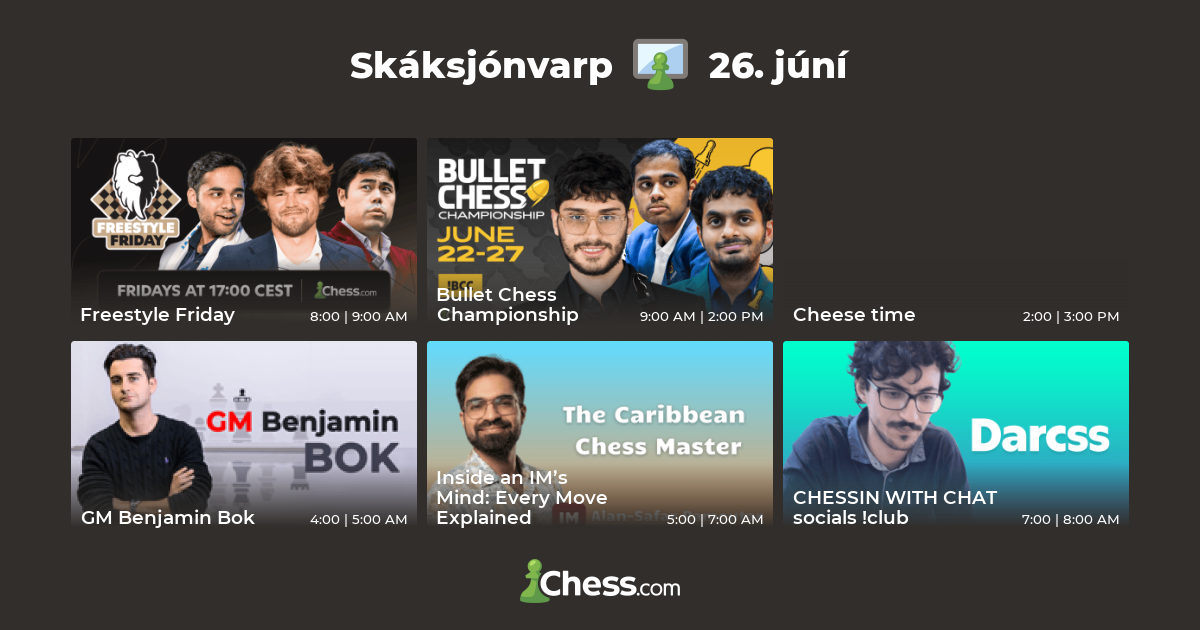 ChessTV - Chess Broadcast and Streaming Shows - Chess.com