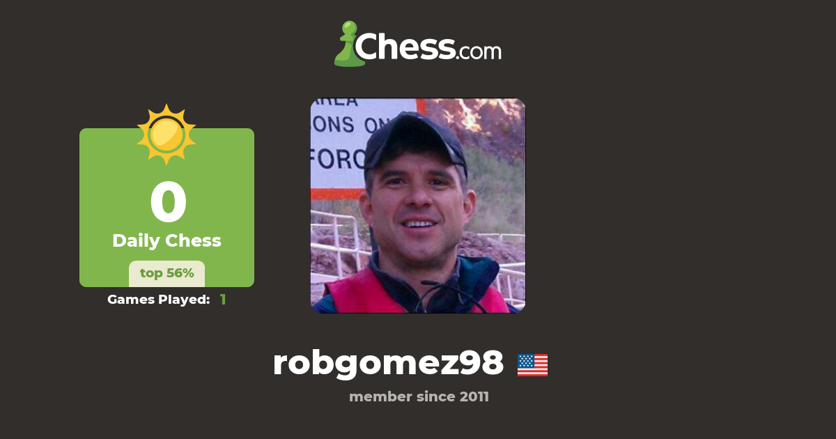 r gomez (robgomez98) Skákprófíll - Chess.com