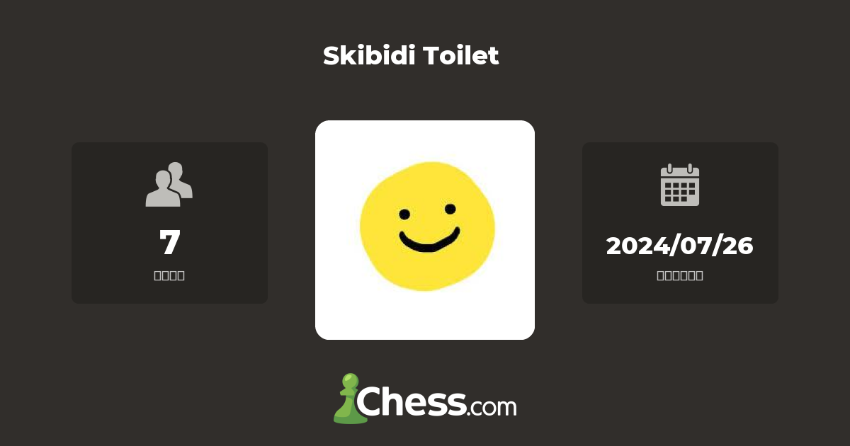 Skibidi Toilet - チェス クラブ - Chess.com