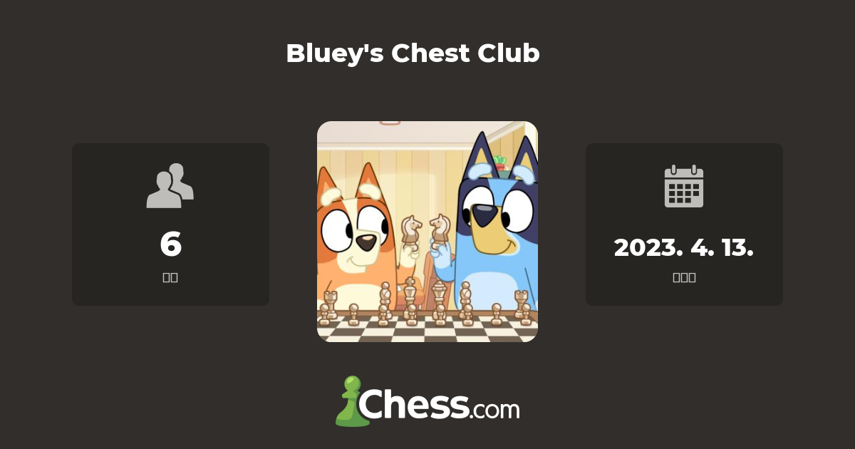 Bluey's Chest Club - 체스 클럽 - Chess.com