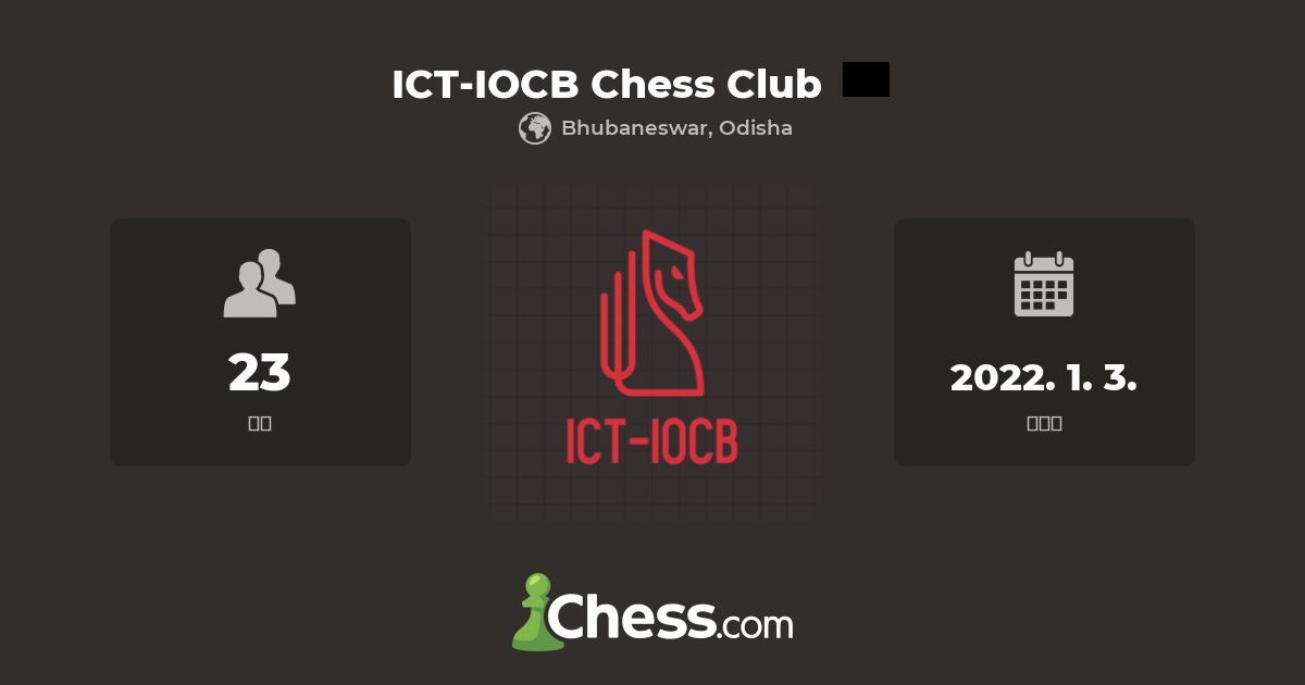 ICT-IOCB Chess Club - 체스 클럽 - Chess.com
