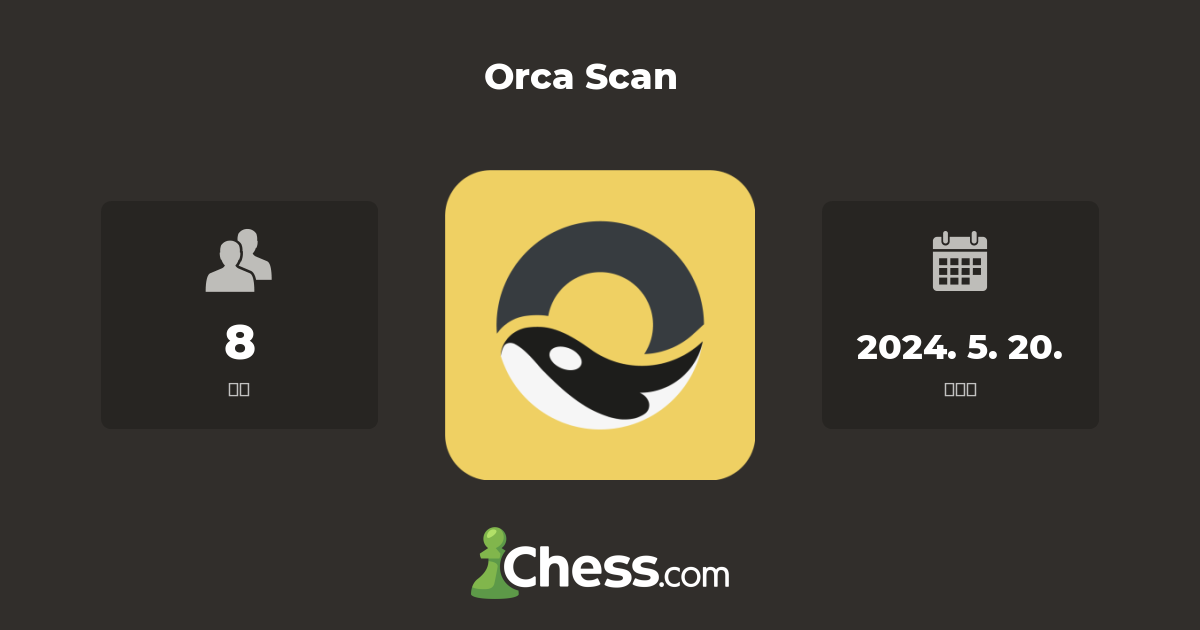 Orca Scan - 체스 클럽 - Chess.com