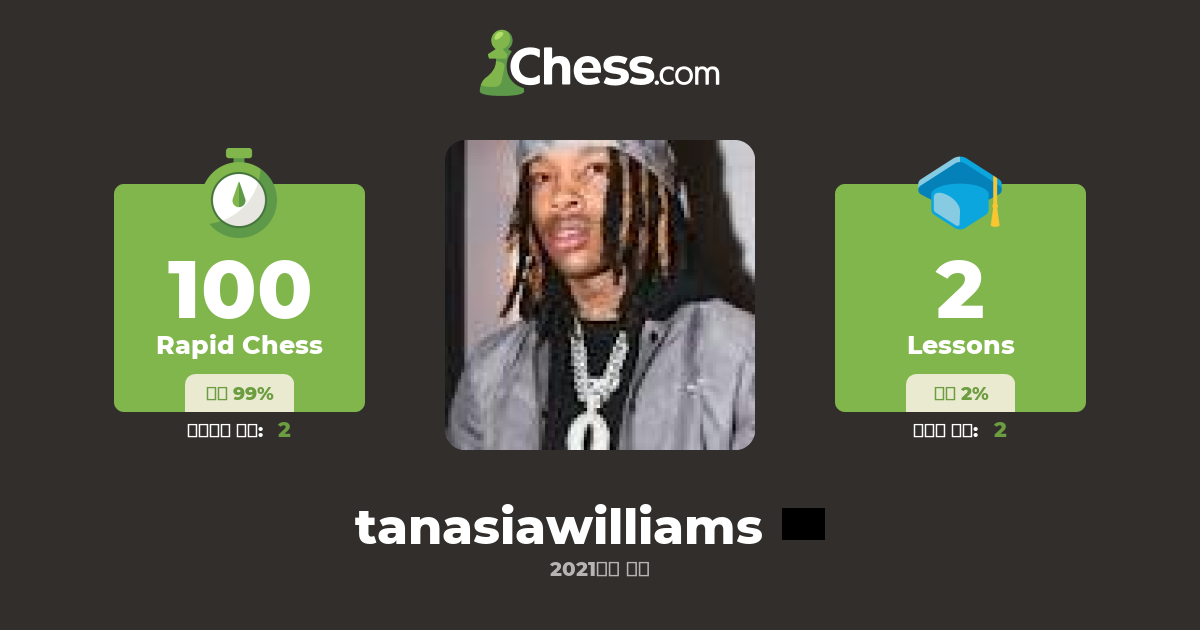 Tanasia Williams (tanasiawilliams) - 체스 프로필 - Chess.com