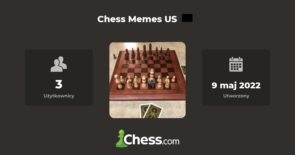 Chess Memes US - Klub szachowy - Chess.com