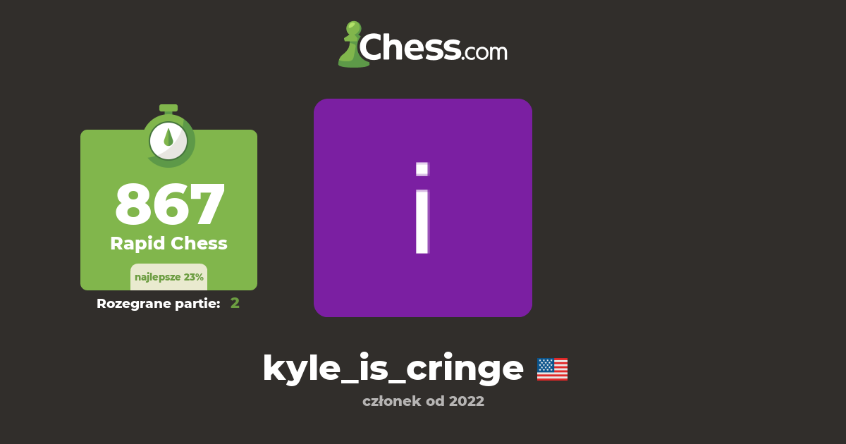 imran mohammed (kyle_is_cringe) - Szachowy profil - Chess.com