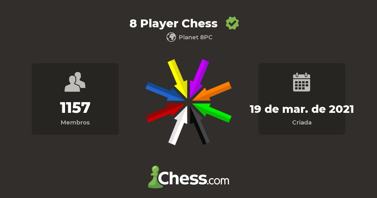 8 Player Chess - clube de xadrez - Chess.com