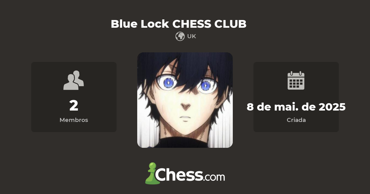 Blue Lock CHESS CLUB - clube de xadrez - Chess.com