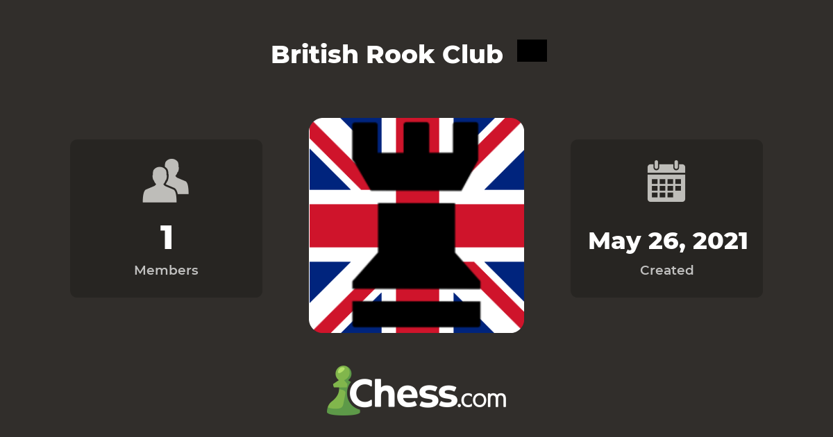 British Rook Club - clube de xadrez - Chess.com