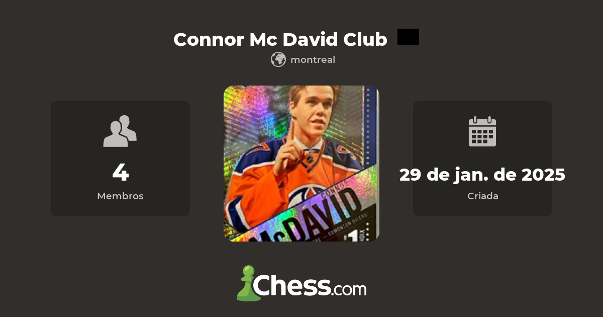 Connor Mc David Club - clube de xadrez - Chess.com
