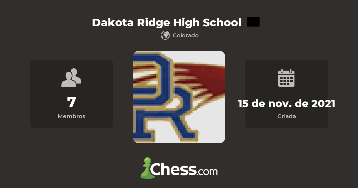Dakota Ridge High School - clube de xadrez - Chess.com