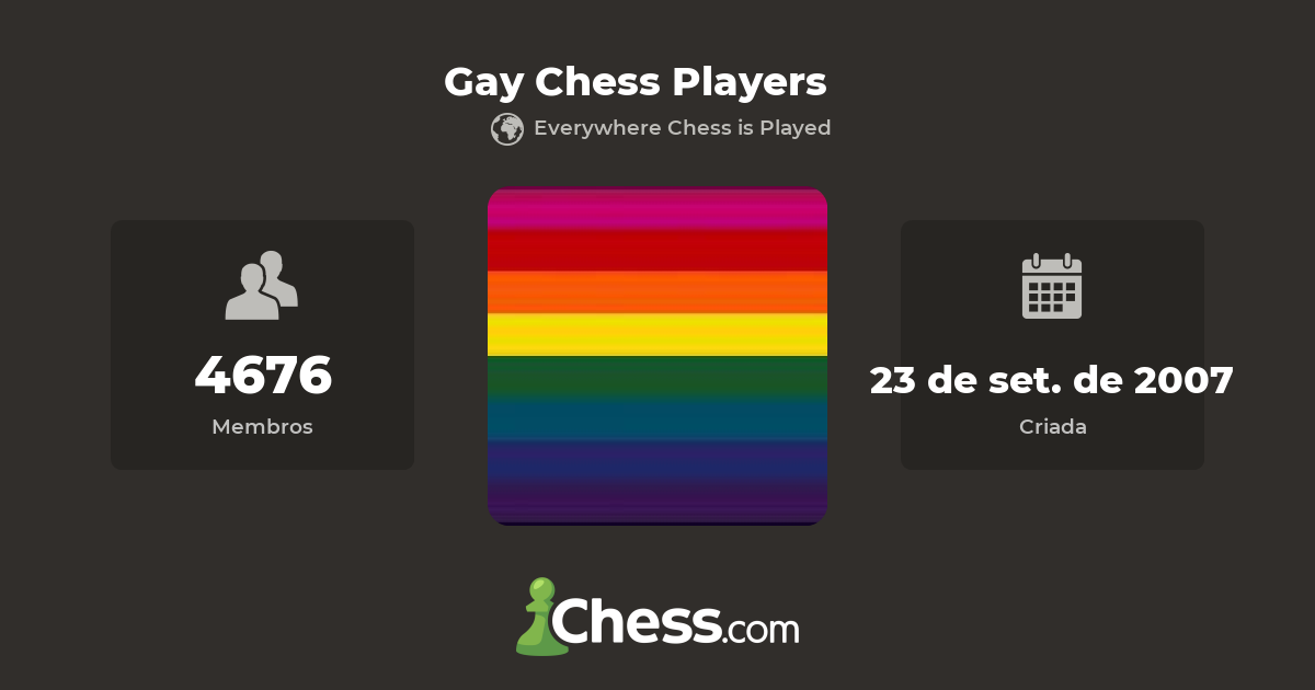 Gay Chess Players - clube de xadrez - Chess.com