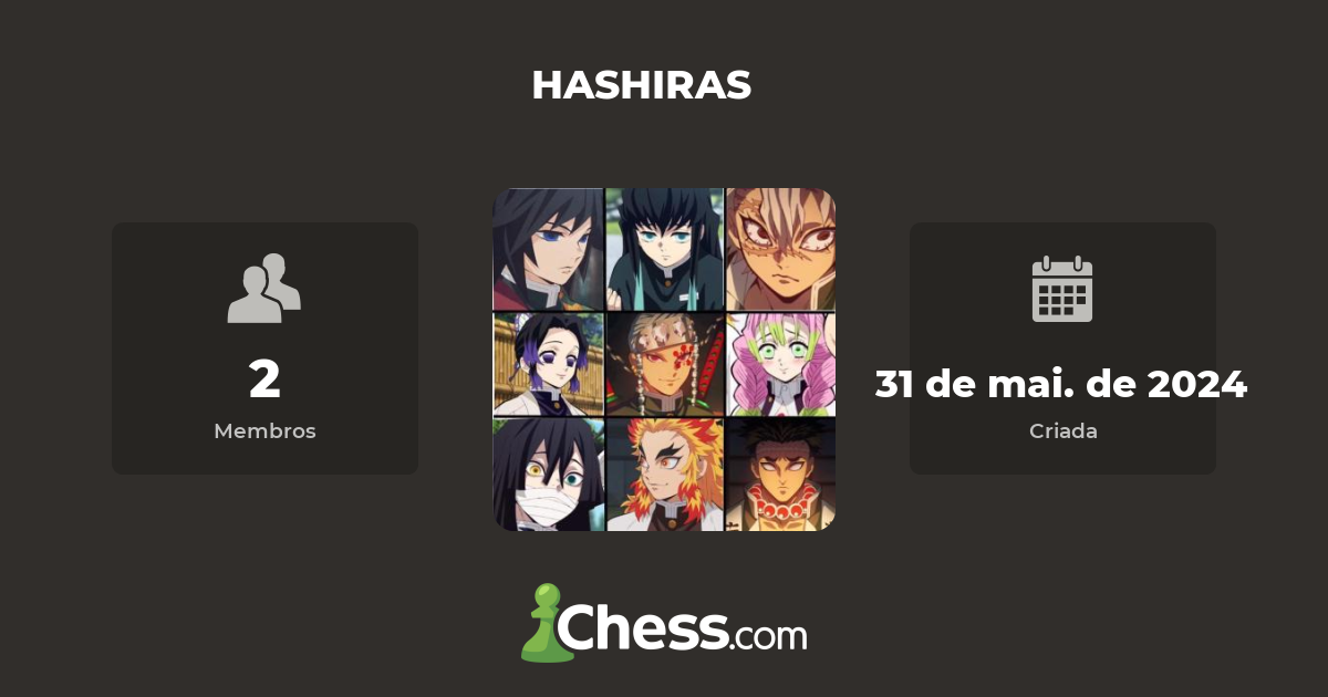 HASHIRAS - clube de xadrez - Chess.com