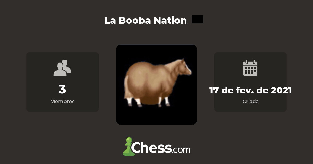 La Booba Nation - clube de xadrez - Chess.com