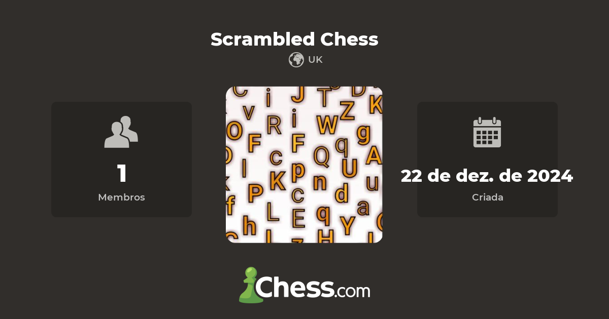 Scrambled Chess - clube de xadrez - Chess.com