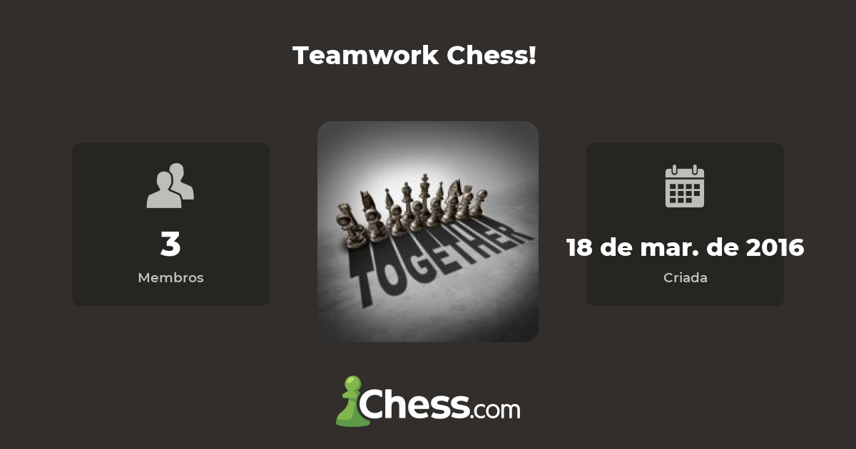 Teamwork Chess! - clube de xadrez - Chess.com
